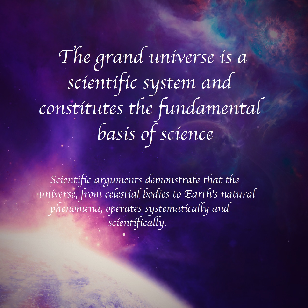 Science of the Grand Universe – U-Energy